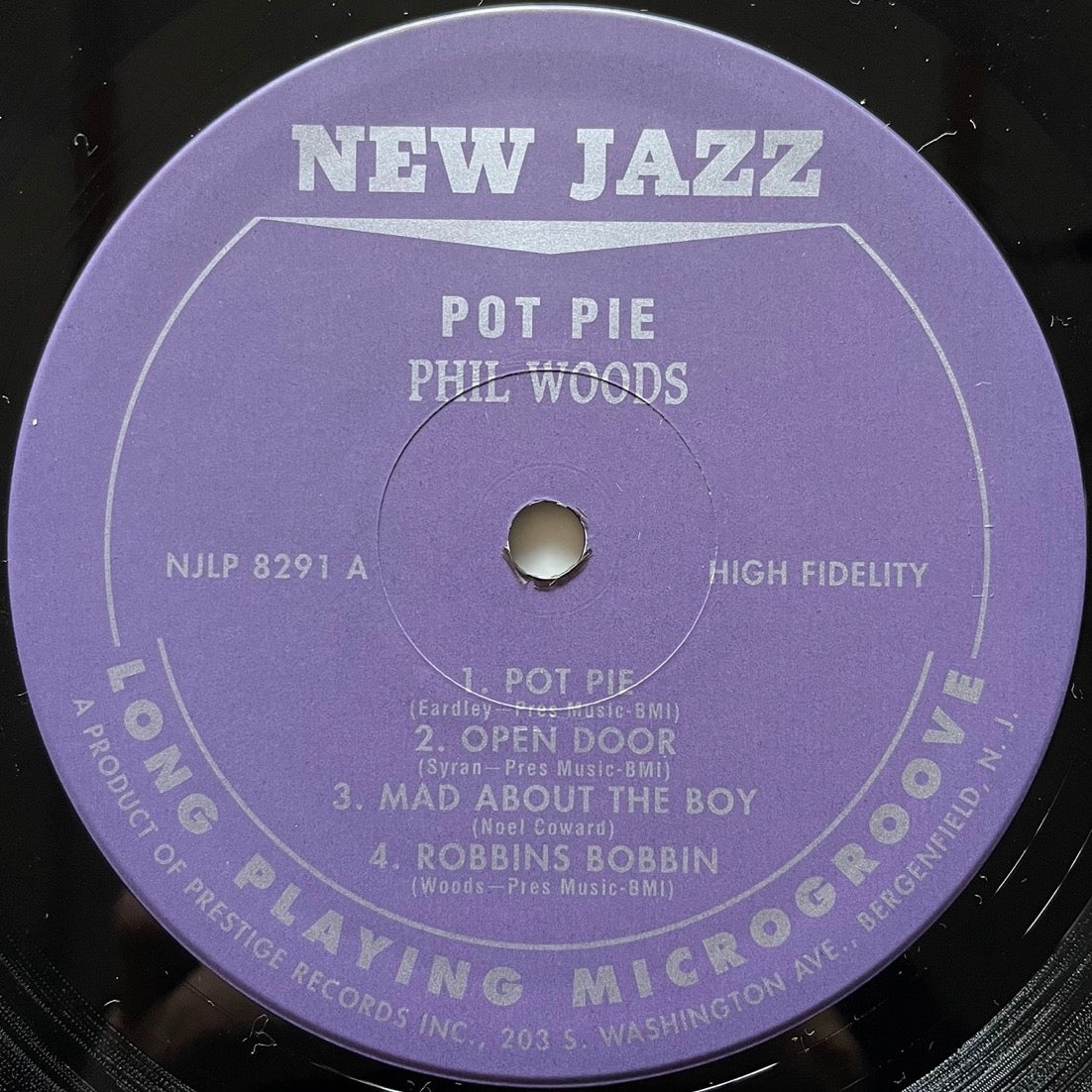PHIL WOODS with JON EARDLEY / POT PIE on New Jazz - Japan LP VIJJ-3002 ...